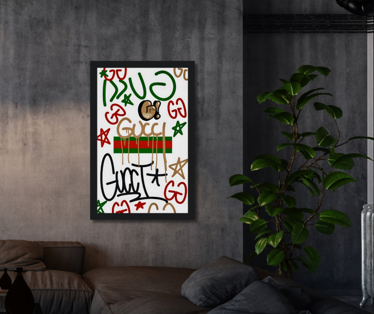 CUADRO GUCCI GRAFFITI – Espacio Vivo Ec